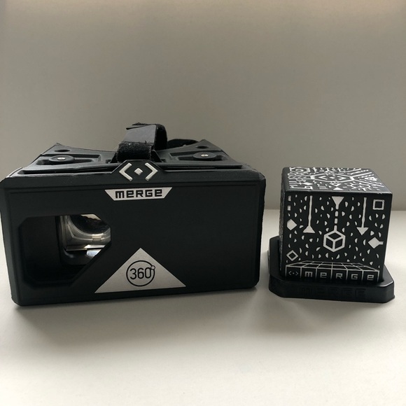 VR, AR & Accessories | Merge Cube And Vr Headset | Poshmark